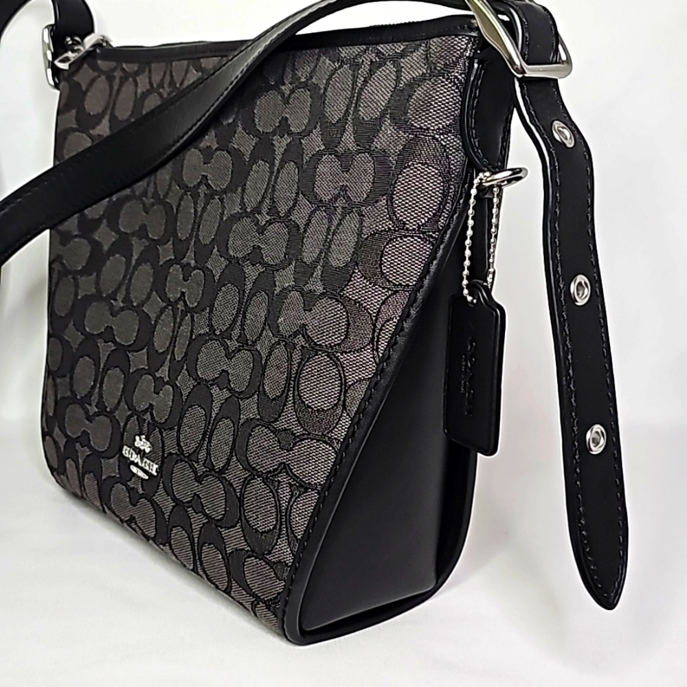 Coach Signature Small Dufflette Black Smoke/Black - Gem